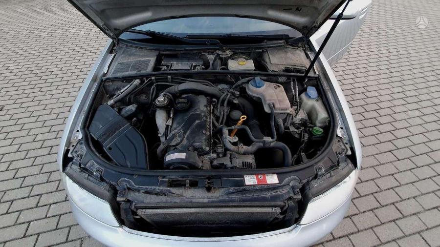 Grey Audi A4 2003 in Vilnius, with an engine capacity of 1.90 L and mileage of 284 thousand km for 1950 €, photo 27 on AUTOMOTO.COM.LV