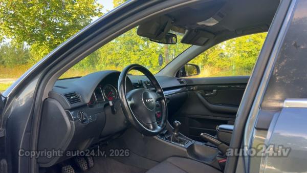Grey Audi A4 2003 in Kuressaare, with an engine capacity of 1.90 L and mileage of 383 thousand km for 3200 €, photo 8 on AUTOMOTO.COM.LV