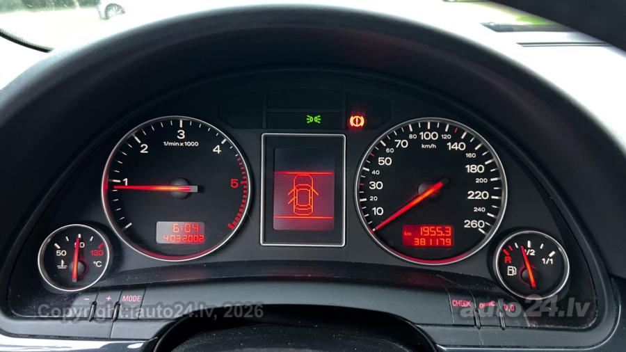 Grey Audi A4 2003 in Kuressaare, with an engine capacity of 1.90 L and mileage of 383 thousand km for 3200 €, photo 12 on AUTOMOTO.COM.LV