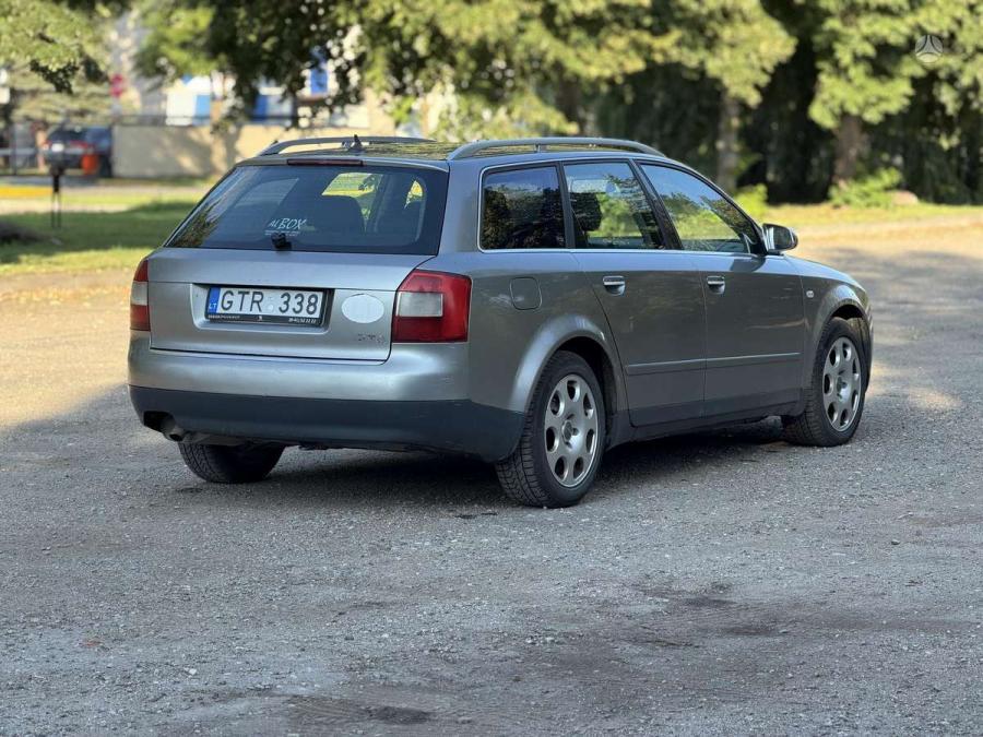 Grey Audi A4 2003 in Siauliai, with an engine capacity of 1.90 L and mileage of 385 thousand km for 750 €, photo 5 on AUTOMOTO.COM.LV