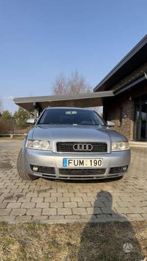 Pelēks Audi A4 2003 Viļņa, ar dzinēja tilpumu 1.90 L un nobraukumu 429 tūkst. km par 650 €, foto 5 vietnē AUTOMOTO.COM.LV