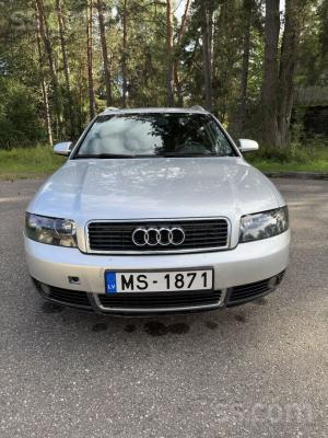 Grey Audi A4 2003 in Kraslava, with an engine capacity of 1.90 L and mileage of 282 thousand km for 1600 €, photo  on AUTOMOTO.COM.LV