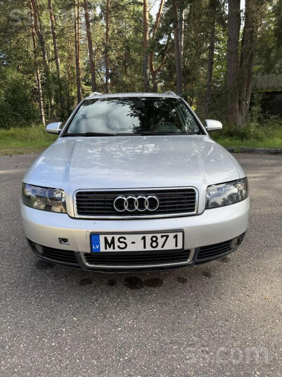 Pelēks Audi A4 2003 Krāslava, ar dzinēja tilpumu 1.90 L un nobraukumu 282 tūkst. km par 1600 €, foto 1 vietnē AUTOMOTO.COM.LV