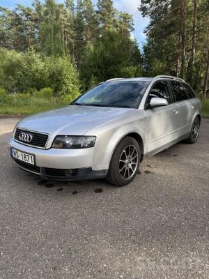 Pelēks Audi A4 2003 Krāslava, ar dzinēja tilpumu 1.90 L un nobraukumu 282 tūkst. km par 1600 €, foto 3 vietnē AUTOMOTO.COM.LV