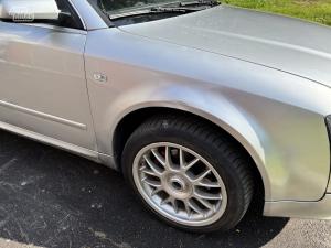 Grey Audi A4 2003 in Vilnius, with an engine capacity of 1.90 L and mileage of 447 thousand km for 2000 €, photo 10 on AUTOMOTO.COM.LV
