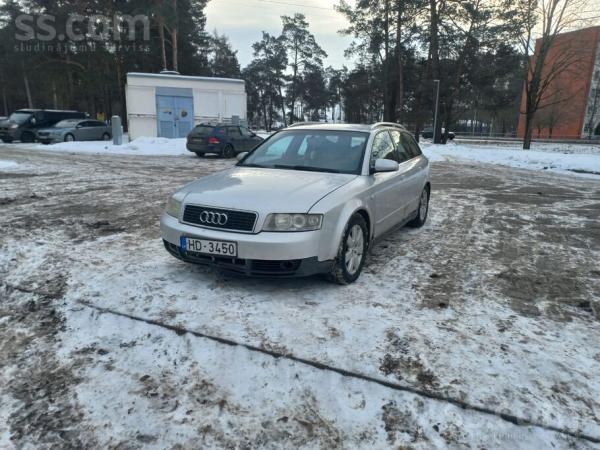Grey Audi A4 2003 in Riga, with an engine capacity of 1.90 L and mileage of 479 thousand km for 800 €, photo 1 on AUTOMOTO.COM.LV