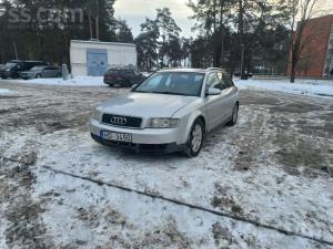 Grey Audi A4 2003 in Riga, with an engine capacity of 1.90 L and mileage of 479 thousand km for 800 €, photo  on AUTOMOTO.COM.LV