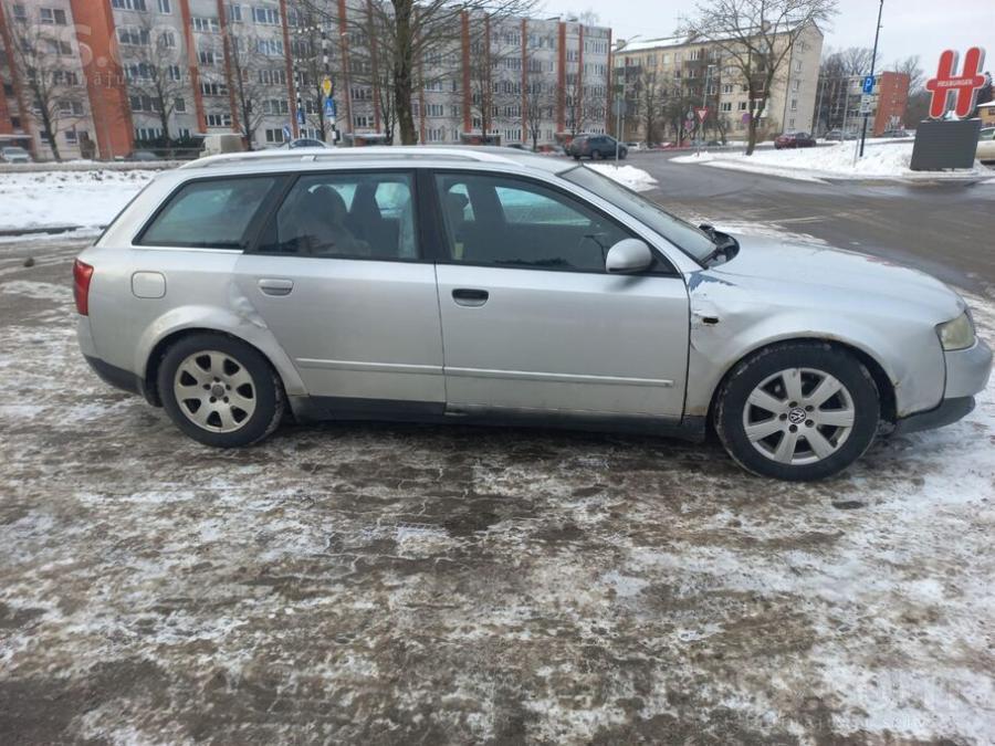 Grey Audi A4 2003 in Riga, with an engine capacity of 1.90 L and mileage of 479 thousand km for 800 €, photo 6 on AUTOMOTO.COM.LV