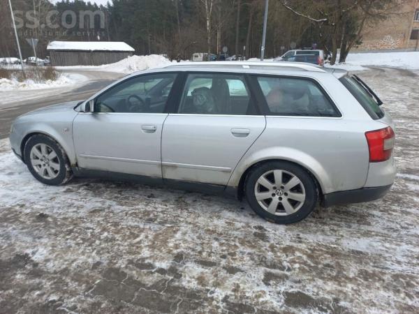 Grey Audi A4 2003 in Riga, with an engine capacity of 1.90 L and mileage of 479 thousand km for 800 €, photo 8 on AUTOMOTO.COM.LV