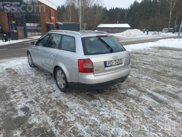 Grey Audi A4 2003 in Riga, with an engine capacity of 1.90 L and mileage of 479 thousand km for 800 €, photo 9 on AUTOMOTO.COM.LV