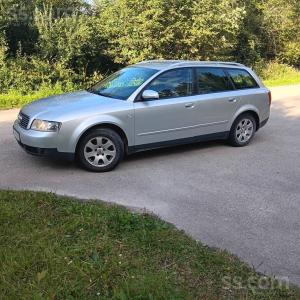Pelēks Audi A4 2003 Cēsis, ar dzinēja tilpumu 1.90 L un nobraukumu 341 tūkst. km par 2000 €, foto  vietnē AUTOMOTO.COM.LV