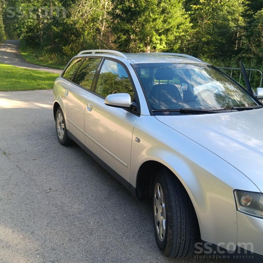 Grey Audi A4 2003 in Cesis, with an engine capacity of 1.90 L and mileage of 341 thousand km for 2000 €, photo 13 on AUTOMOTO.COM.LV