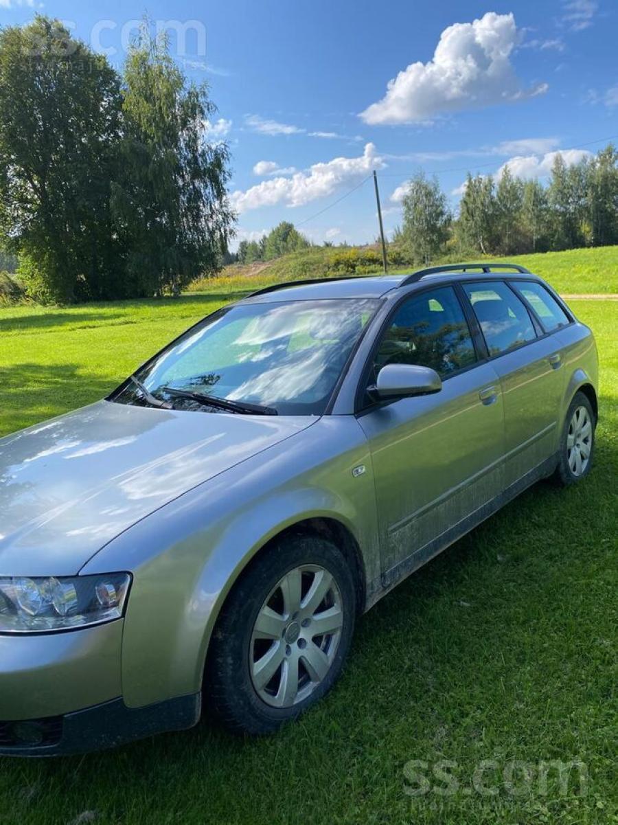 Pelēks Audi A4 2003 Rīga, ar dzinēja tilpumu 2.50 L un nobraukumu 424 tūkst. km par 2000 €, foto 1 vietnē AUTOMOTO.COM.LV