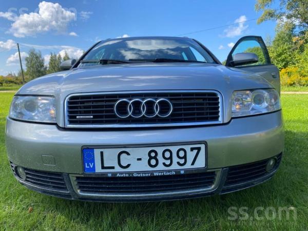 Pelēks Audi A4 2003 Rīga, ar dzinēja tilpumu 2.50 L un nobraukumu 424 tūkst. km par 2000 €, foto 3 vietnē AUTOMOTO.COM.LV