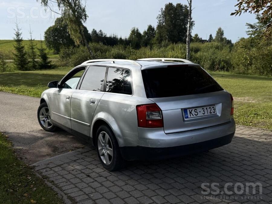 Grey Audi A4 2003 in Cesis, with an engine capacity of 1.90 L and mileage of 428 thousand km for 1600 €, photo 4 on AUTOMOTO.COM.LV
