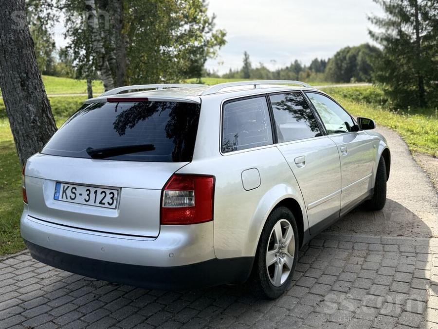 Grey Audi A4 2003 in Cesis, with an engine capacity of 1.90 L and mileage of 428 thousand km for 1600 €, photo 5 on AUTOMOTO.COM.LV