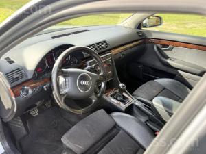 Grey Audi A4 2003 in Cesis, with an engine capacity of 1.90 L and mileage of 428 thousand km for 1600 €, photo 11 on AUTOMOTO.COM.LV