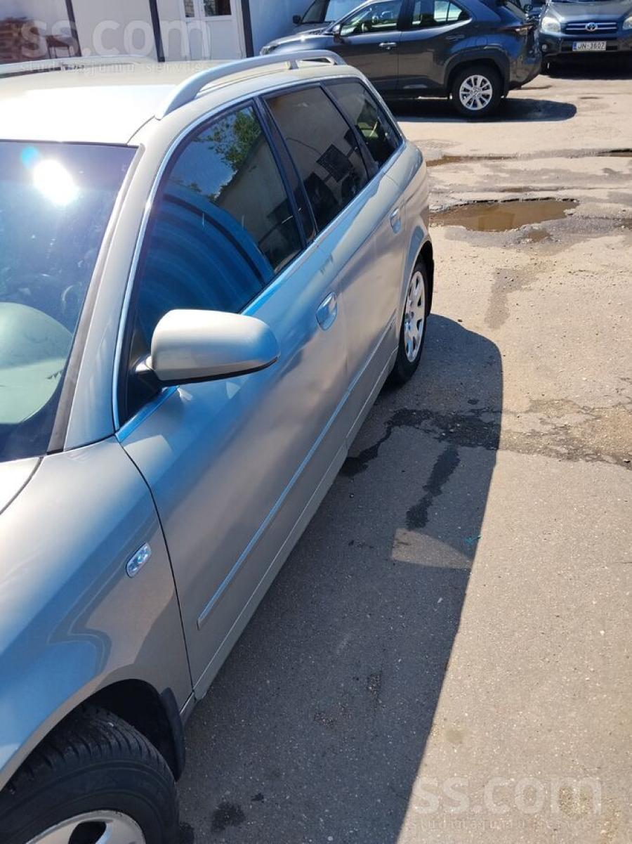 Pelēks Audi A4 2003 Rīga, ar dzinēja tilpumu 1.90 L un nobraukumu 319 tūkst. km par 1500 €, foto 6 vietnē AUTOMOTO.COM.LV