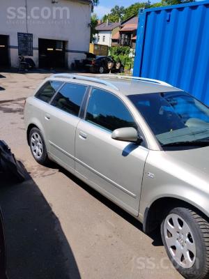 Pelēks Audi A4 2003 Rīga, ar dzinēja tilpumu 1.90 L un nobraukumu 319 tūkst. km par 1500 €, foto 7 vietnē AUTOMOTO.COM.LV