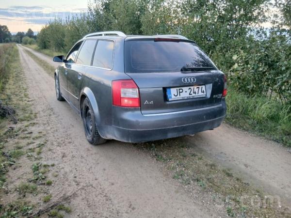 Серый Ауди А4 2003 в Екабпилс, объемом двигателя 2.50 л и пробегом 330 тыс. км за 950 €, фото 3 на AUTOMOTO.COM.LV