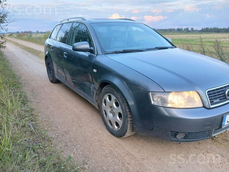 Grey Audi A4 2003 in Jekabpils, with an engine capacity of 2.50 L and mileage of 330 thousand km for 950 €, photo 5 on AUTOMOTO.COM.LV