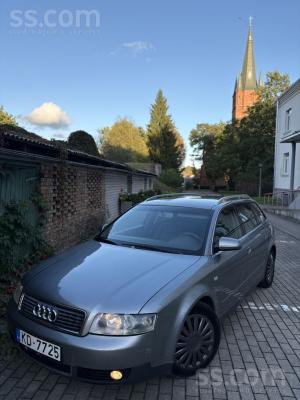 Grey Audi A4 2003 in Kuldiga, with an engine capacity of 2.50 L and mileage of 253 thousand km for 2200 €, photo  on AUTOMOTO.COM.LV