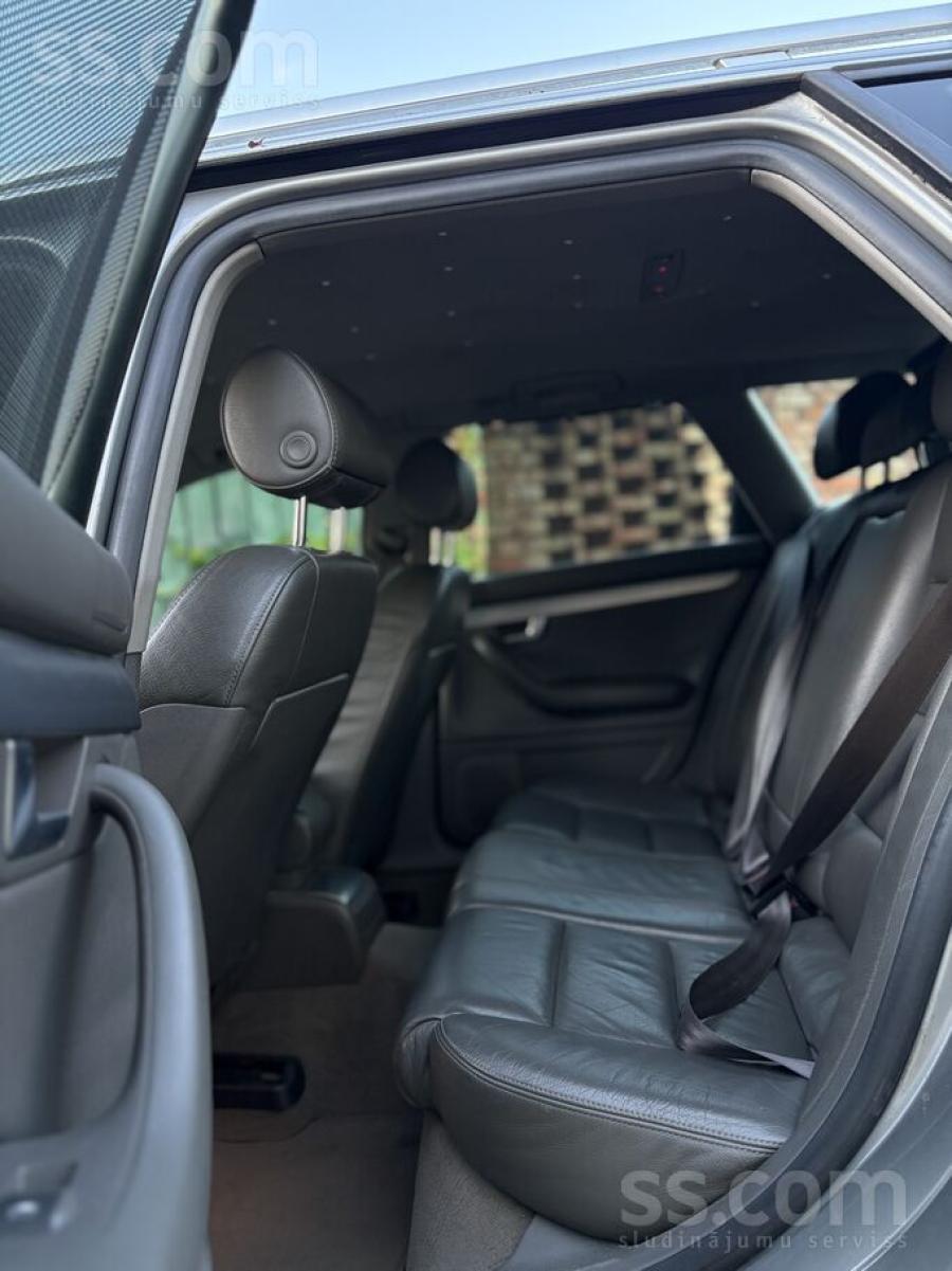 Pelēks Audi A4 2003 Kuldīga, ar dzinēja tilpumu 2.50 L un nobraukumu 253 tūkst. km par 2200 €, foto 6 vietnē AUTOMOTO.COM.LV