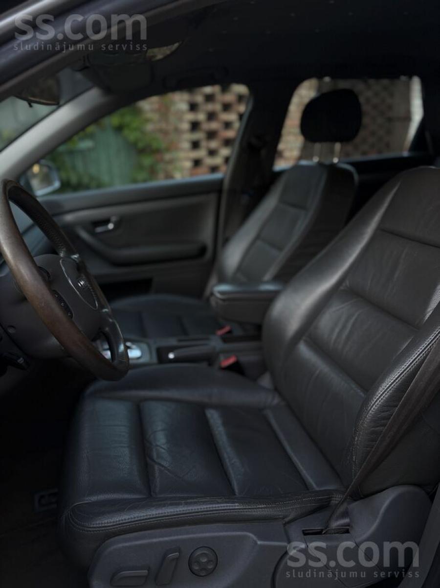 Pelēks Audi A4 2003 Kuldīga, ar dzinēja tilpumu 2.50 L un nobraukumu 253 tūkst. km par 2200 €, foto 7 vietnē AUTOMOTO.COM.LV