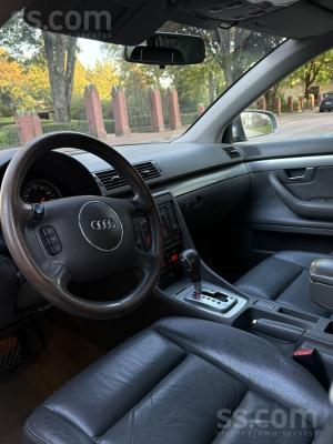 Pelēks Audi A4 2003 Kuldīga, ar dzinēja tilpumu 2.50 L un nobraukumu 253 tūkst. km par 2200 €, foto 13 vietnē AUTOMOTO.COM.LV