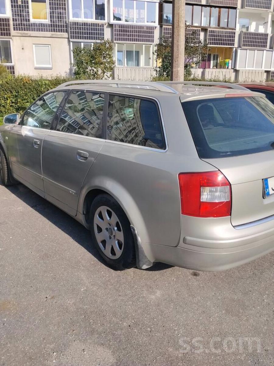 Grey Audi A4 2003 in Riga, with an engine capacity of 1.90 L and mileage of 319 thousand km for 1500 €, photo 7 on AUTOMOTO.COM.LV