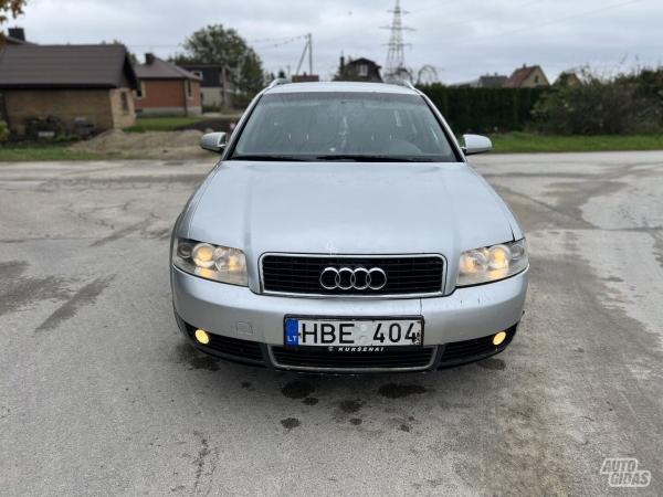 Audi A4 2003 in Vilnius on AUTOMOTO.COM.LV Grey Audi A4 2003 in Vilnius, with an engine capacity of 1.90 L and mileage of 420 thousand km for 1000 €, photo 1 on AUTOMOTO.COM.LV
