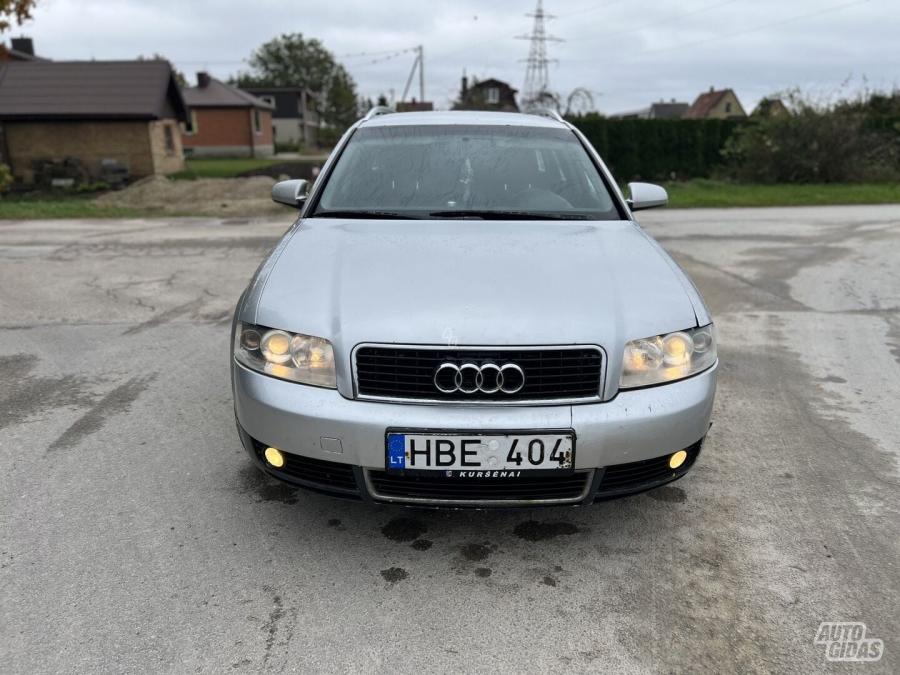 Pelēks Audi A4 2003 Viļņa, ar dzinēja tilpumu 1.90 L un nobraukumu 420 tūkst. km par 1000 €, foto 1 vietnē AUTOMOTO.COM.LV