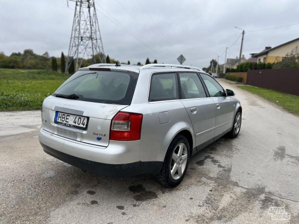 Audi A4 2003 in Vilnius on AUTOMOTO.COM.LV Grey Audi A4 2003 in Vilnius, with an engine capacity of 1.90 L and mileage of 420 thousand km for 1000 €, photo 7 on AUTOMOTO.COM.LV