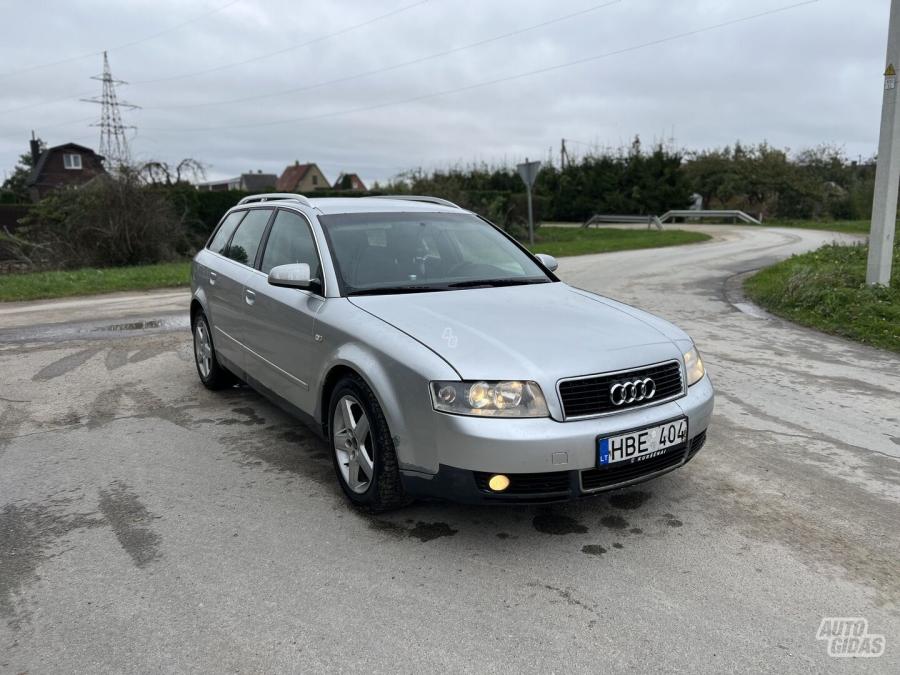 Pelēks Audi A4 2003 Viļņa, ar dzinēja tilpumu 1.90 L un nobraukumu 420 tūkst. km par 1000 €, foto 9 vietnē AUTOMOTO.COM.LV