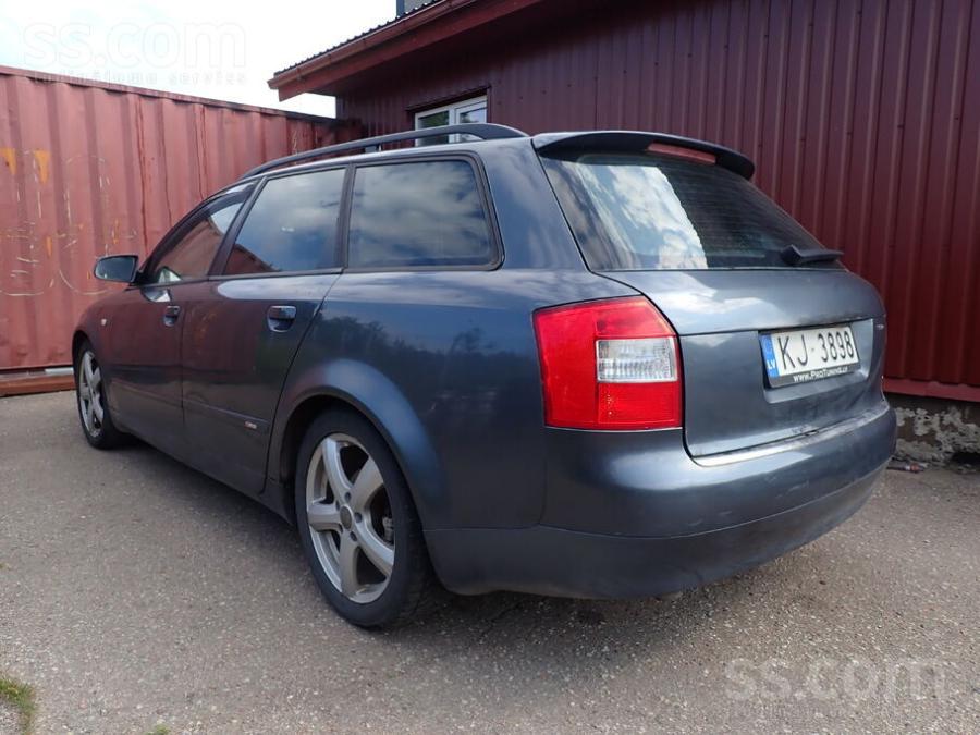 Grey Audi A4 2004 in Liepaja, with an engine capacity of 2.50 L and mileage of 289 thousand km for 1950 €, photo 3 on AUTOMOTO.COM.LV