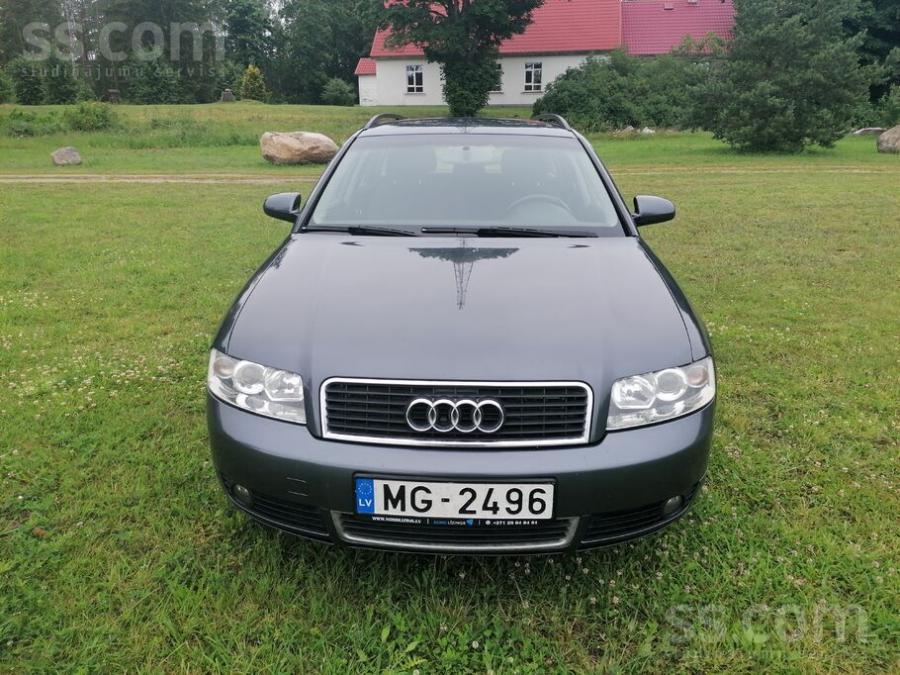 Grey Audi A4 2004 in Talsi, with an engine capacity of 1.90 L and mileage of 402 thousand km for 1800 €, photo 1 on AUTOMOTO.COM.LV