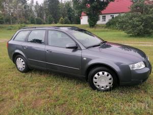 Grey Audi A4 2004 in Talsi, with an engine capacity of 1.90 L and mileage of 402 thousand km for 1800 €, photo 2 on AUTOMOTO.COM.LV