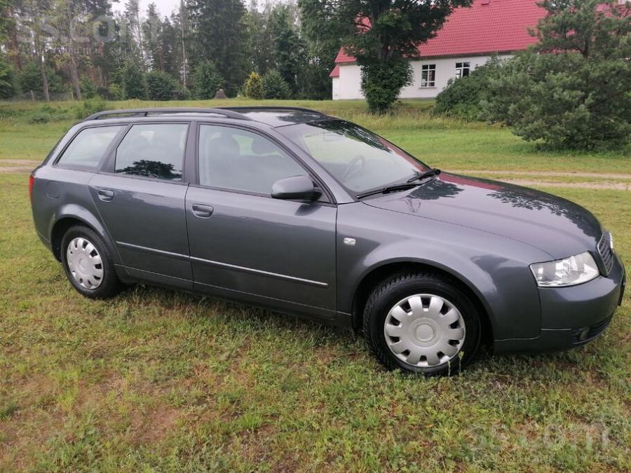 Grey Audi A4 2004 in Talsi, with an engine capacity of 1.90 L and mileage of 402 thousand km for 1800 €, photo 2 on AUTOMOTO.COM.LV