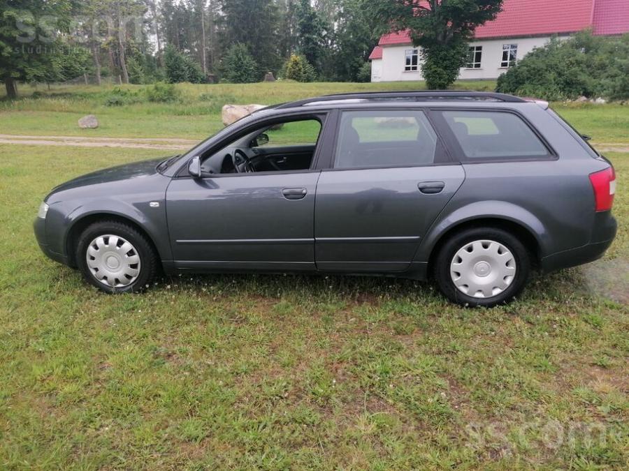 Grey Audi A4 2004 in Talsi, with an engine capacity of 1.90 L and mileage of 402 thousand km for 1800 €, photo 3 on AUTOMOTO.COM.LV