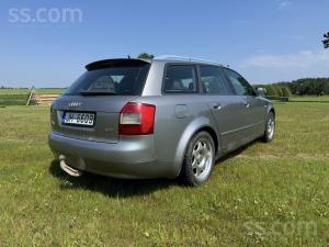 Grey Audi A4 2004 in Valmiera, with an engine capacity of 1.90 L and mileage of 404 thousand km for 1300 €, photo 3 on AUTOMOTO.COM.LV