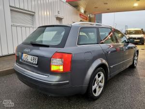 Pelēks Audi A4 2004 Viļņa, ar dzinēja tilpumu 2.50 L un nobraukumu 300 tūkst. km par 770 €, foto  vietnē AUTOMOTO.COM.LV