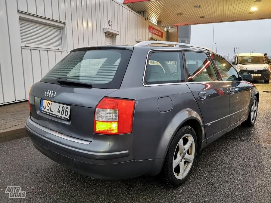 Grey Audi A4 2004 in Vilnius, with an engine capacity of 2.50 L and mileage of 300 thousand km for 770 €, photo 1 on AUTOMOTO.COM.LV
