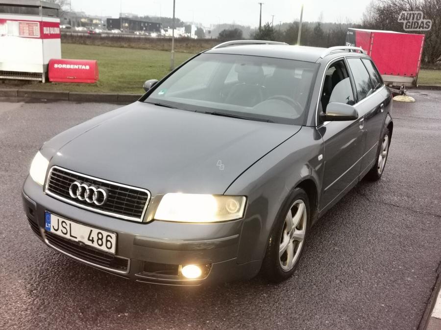 Grey Audi A4 2004 in Vilnius, with an engine capacity of 2.50 L and mileage of 300 thousand km for 770 €, photo 2 on AUTOMOTO.COM.LV
