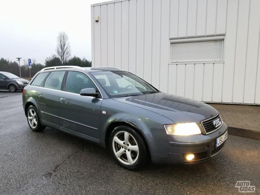 Grey Audi A4 2004 in Vilnius, with an engine capacity of 2.50 L and mileage of 300 thousand km for 770 €, photo 6 on AUTOMOTO.COM.LV
