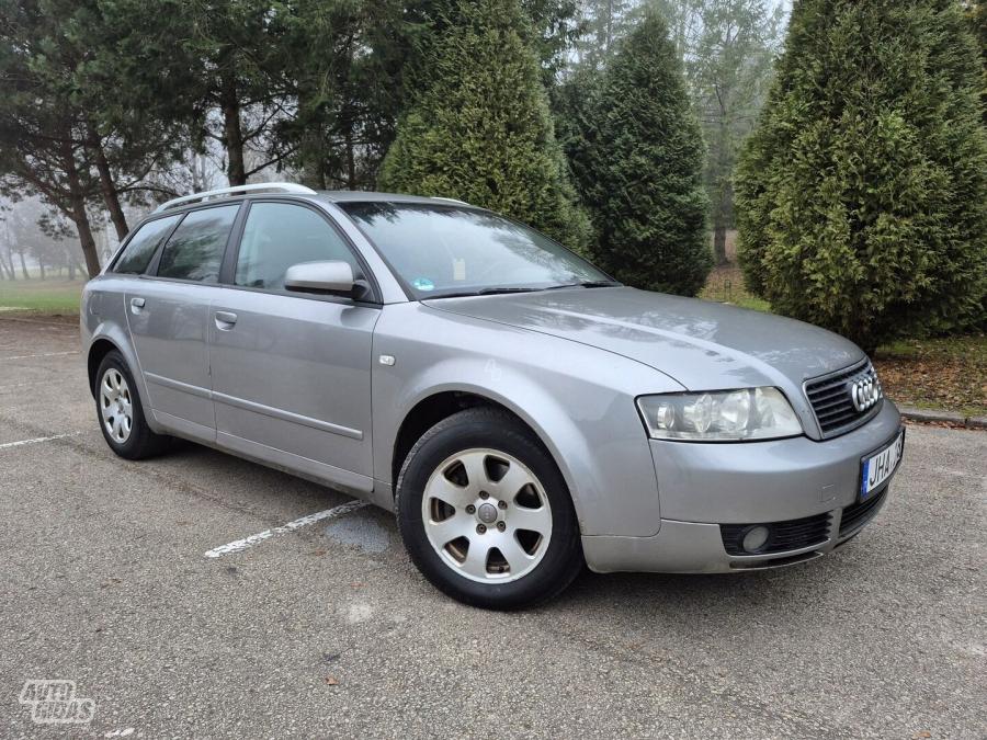 Pelēks Audi A4 2004 Alīta, ar dzinēja tilpumu 1.90 L un nobraukumu 341 tūkst. km par 1350 €, foto 1 vietnē AUTOMOTO.COM.LV