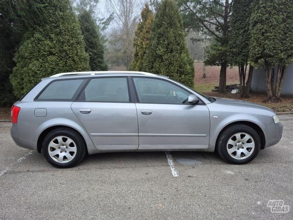 Grey Audi A4 2004 in Alytus, with an engine capacity of 1.90 L and mileage of 341 thousand km for 1350 €, photo 2 on AUTOMOTO.COM.LV