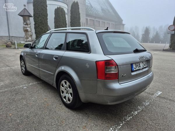 Grey Audi A4 2004 in Alytus, with an engine capacity of 1.90 L and mileage of 341 thousand km for 1350 €, photo 4 on AUTOMOTO.COM.LV