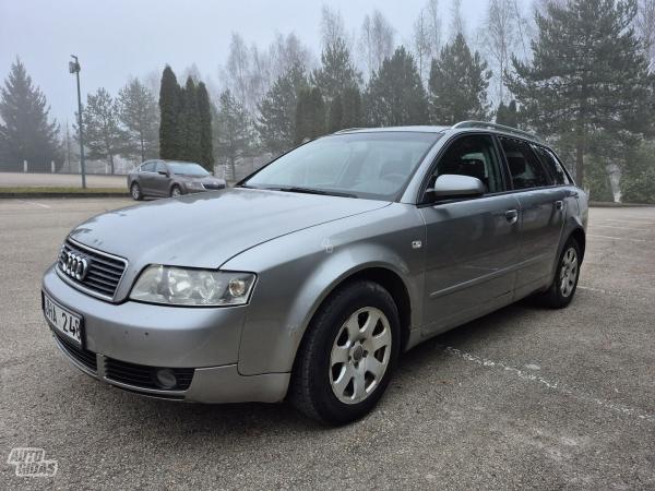 Grey Audi A4 2004 in Alytus, with an engine capacity of 1.90 L and mileage of 341 thousand km for 1350 €, photo 6 on AUTOMOTO.COM.LV