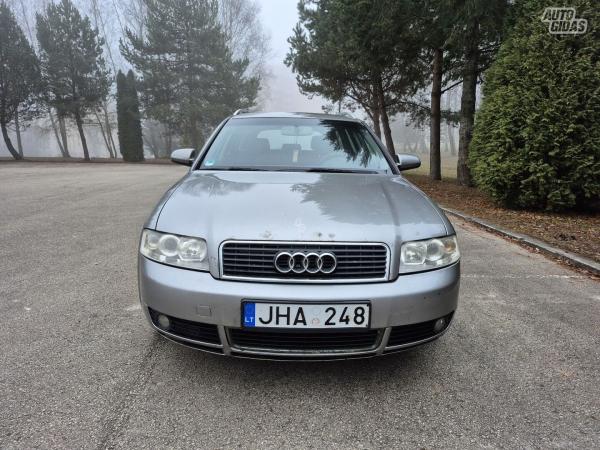 Grey Audi A4 2004 in Alytus, with an engine capacity of 1.90 L and mileage of 341 thousand km for 1350 €, photo 7 on AUTOMOTO.COM.LV