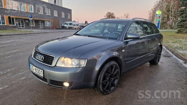 Grey Audi A4 2004 in Rezekne, with an engine capacity of 1.90 L and mileage of 310 thousand km for 2199 €, photo 3 on AUTOMOTO.COM.LV